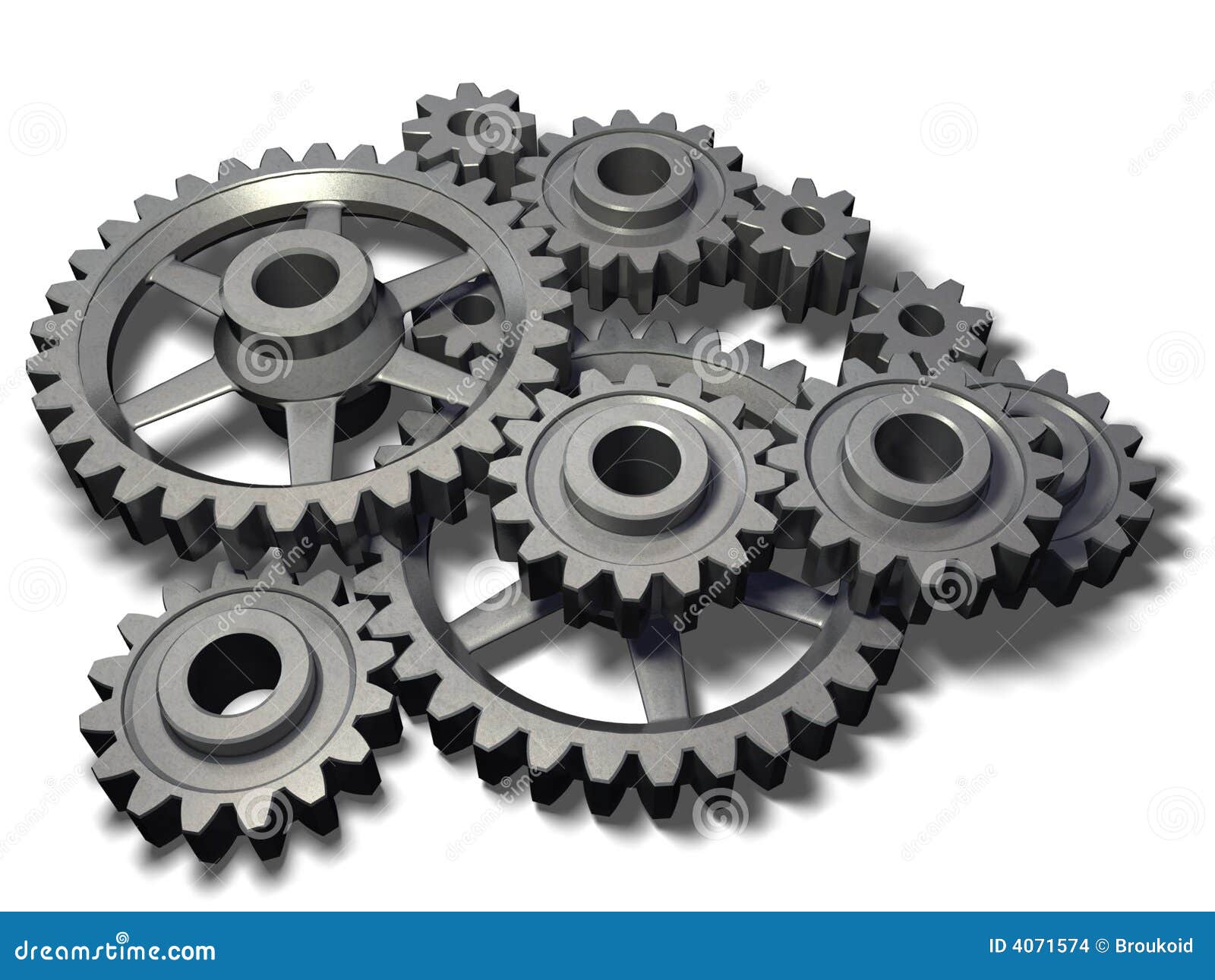 Zahnräder Stockbilder - Bild: 4071574
