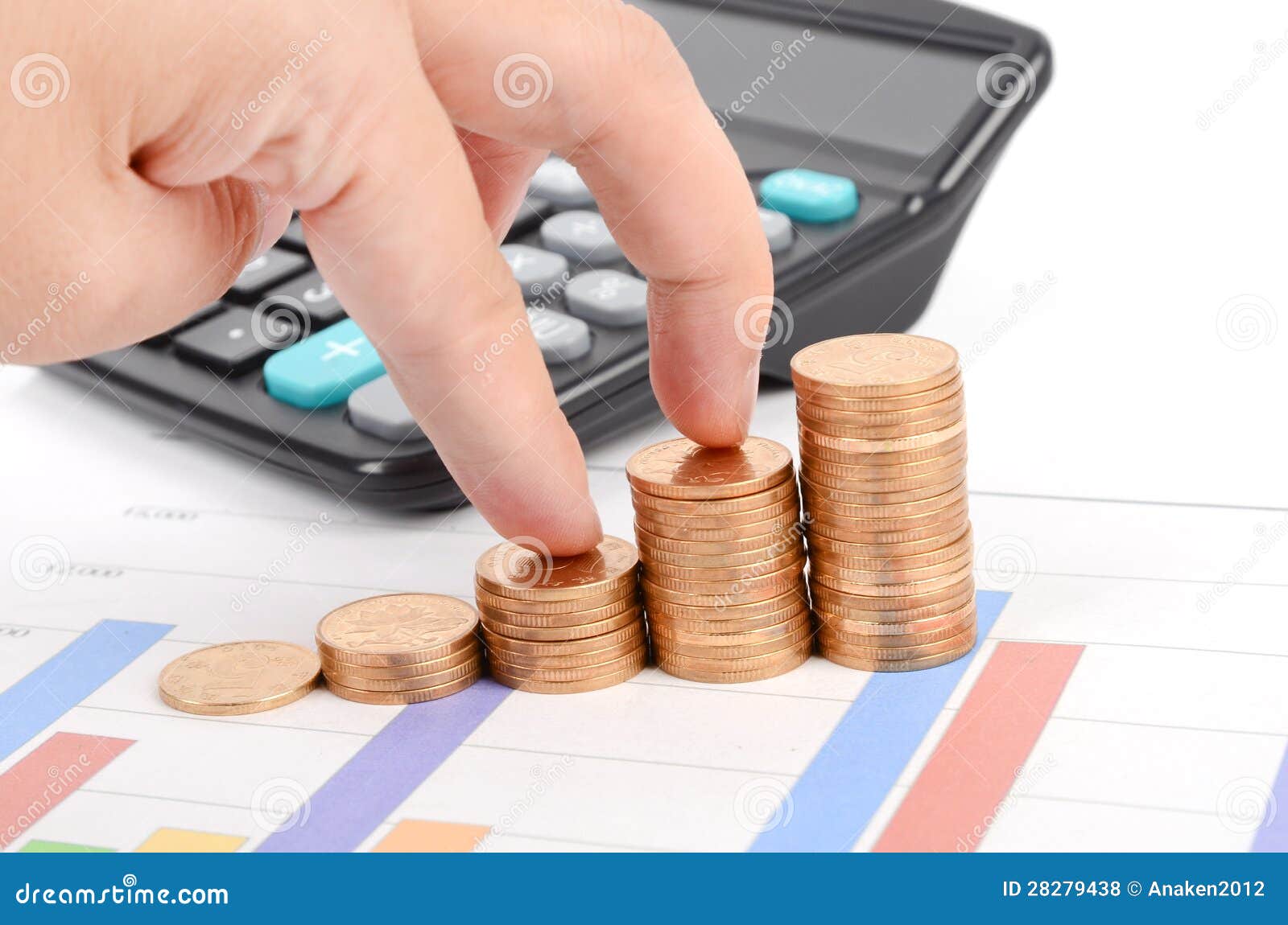 Zaken stock foto. Image of muntstuk, groen, grafiek, grafisch - 28279438