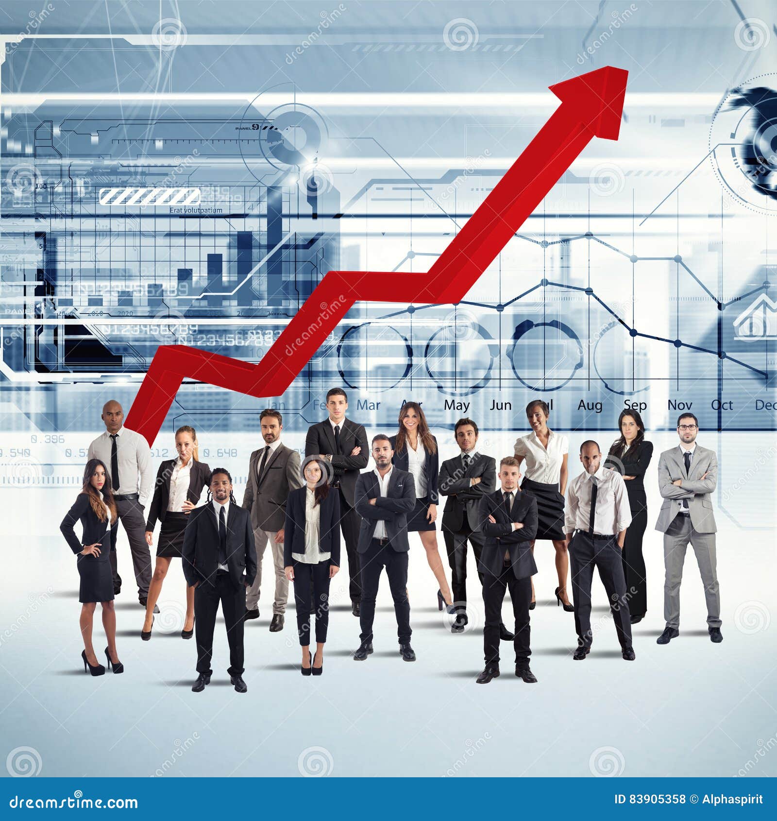 Zakenlui Van Succesvol Bedrijf Stock Foto - Image of vennootschap ...