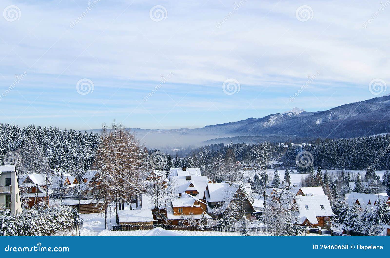 Zakopane city stock photo. Image of polish, landscape - 29460668