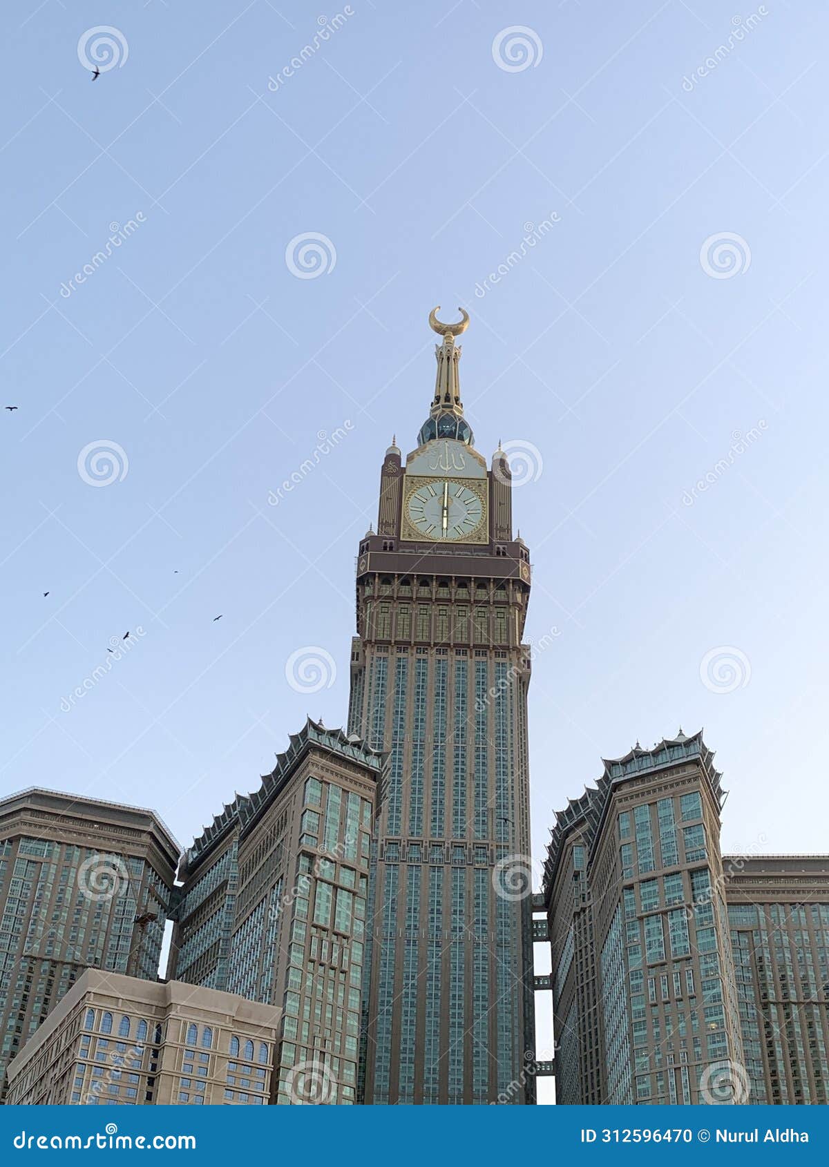 ZAM ZAM TOWER MECCA stock photo. Image of indonesia - 312596470