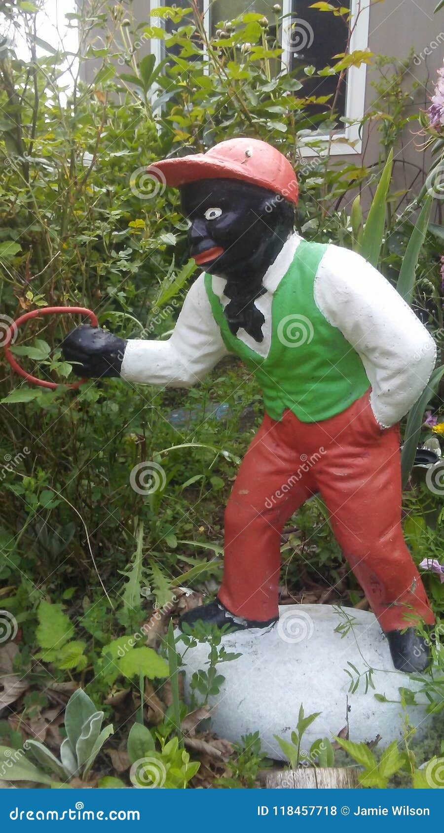 Zambo foto de archivo. Imagen de ella, negro, estatua - 118457718