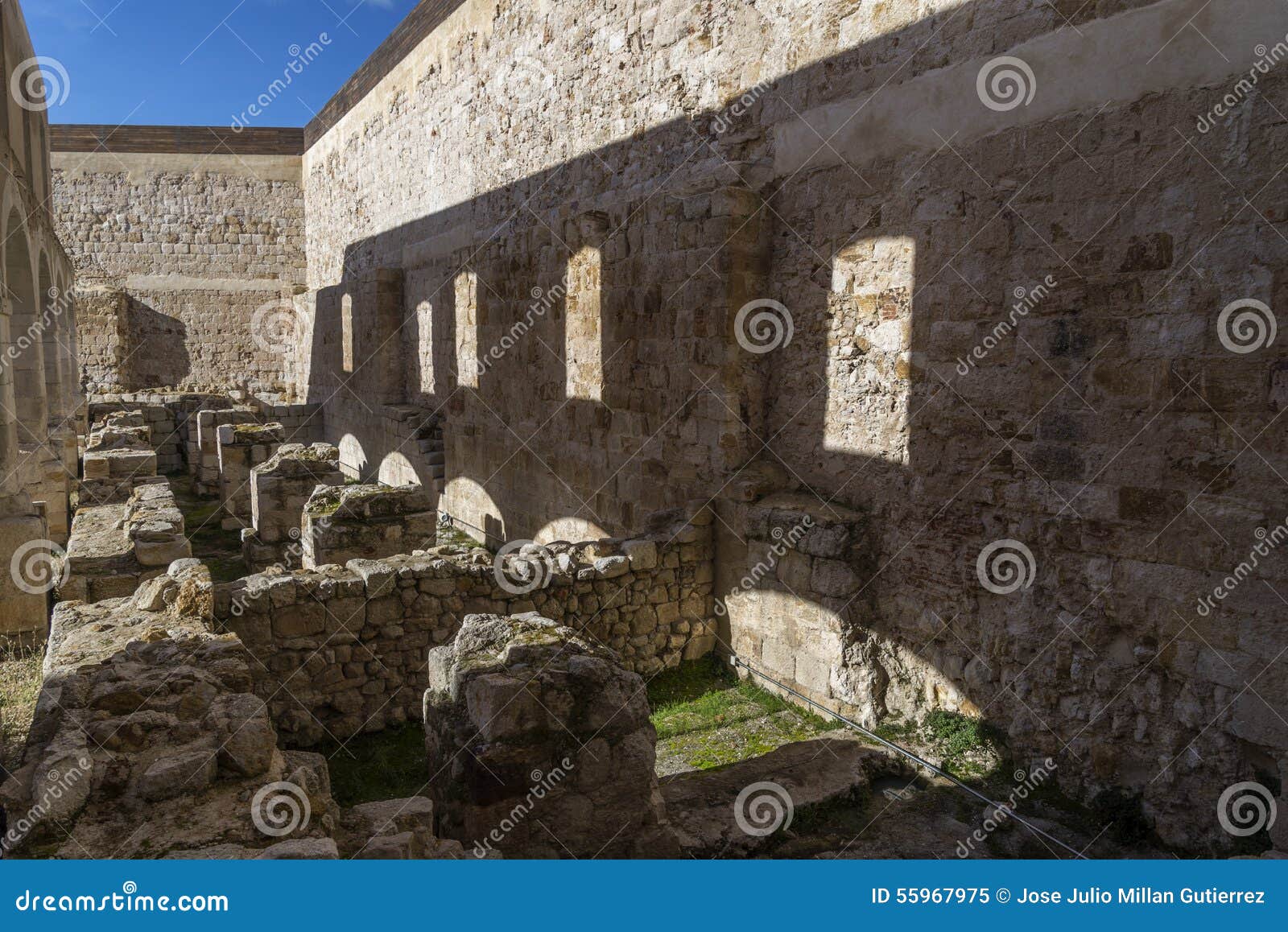 Zamora castle stock image. Image of path, europe, lane - 55967975