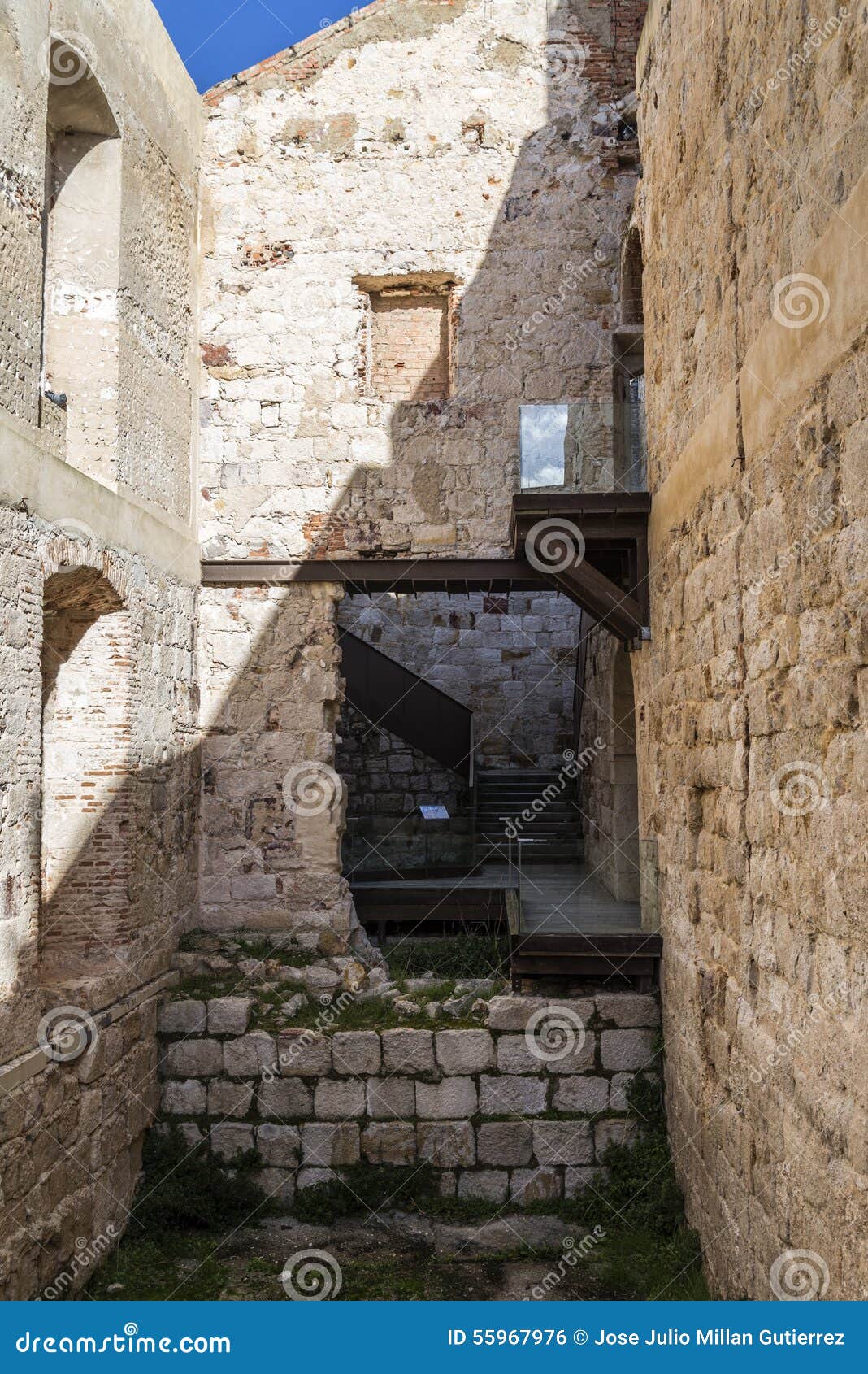 Zamora castle stock photo. Image of roman, culture, spain - 55967976