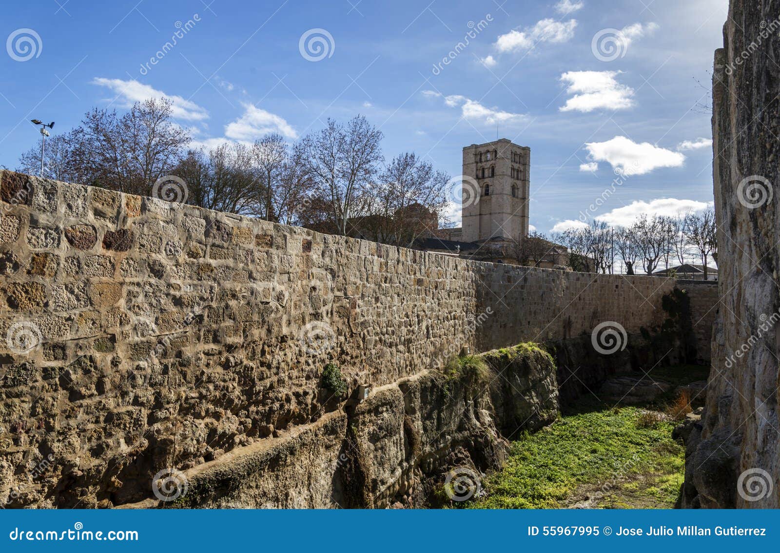 Zamora castle stock image. Image of landmark, cheerful - 55967995