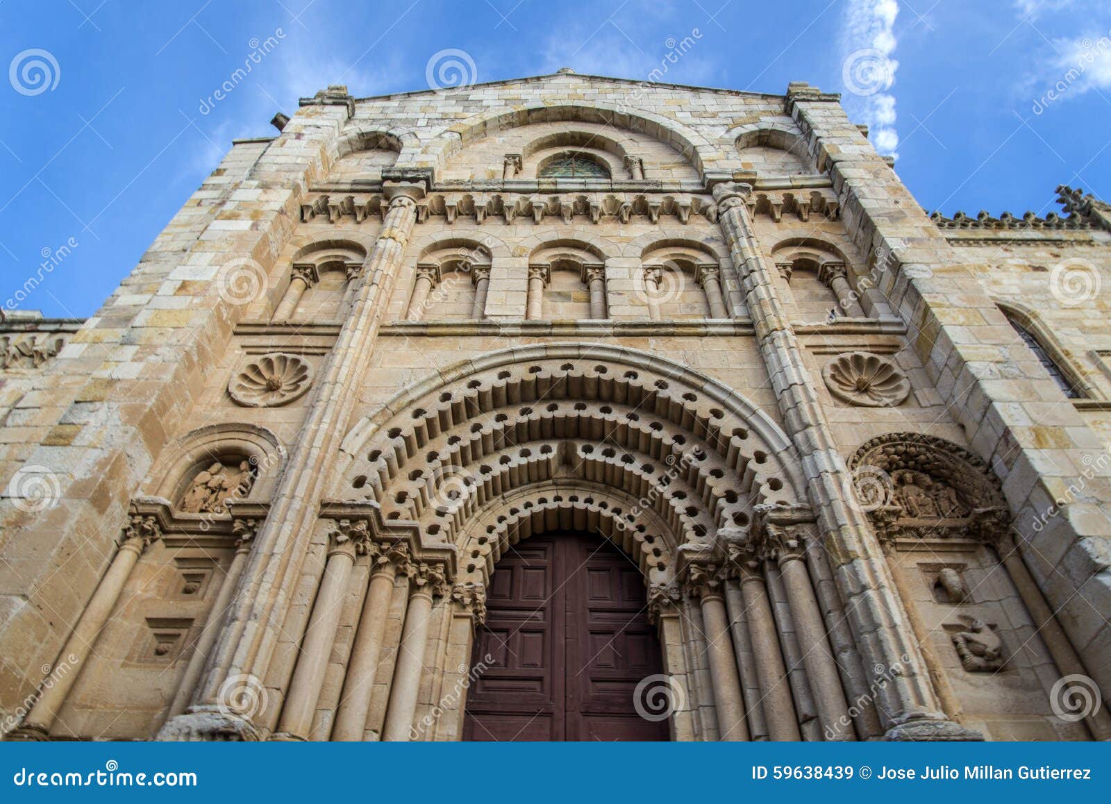 Zamora cathedral stock image. Image of romanesque, culture - 59638439