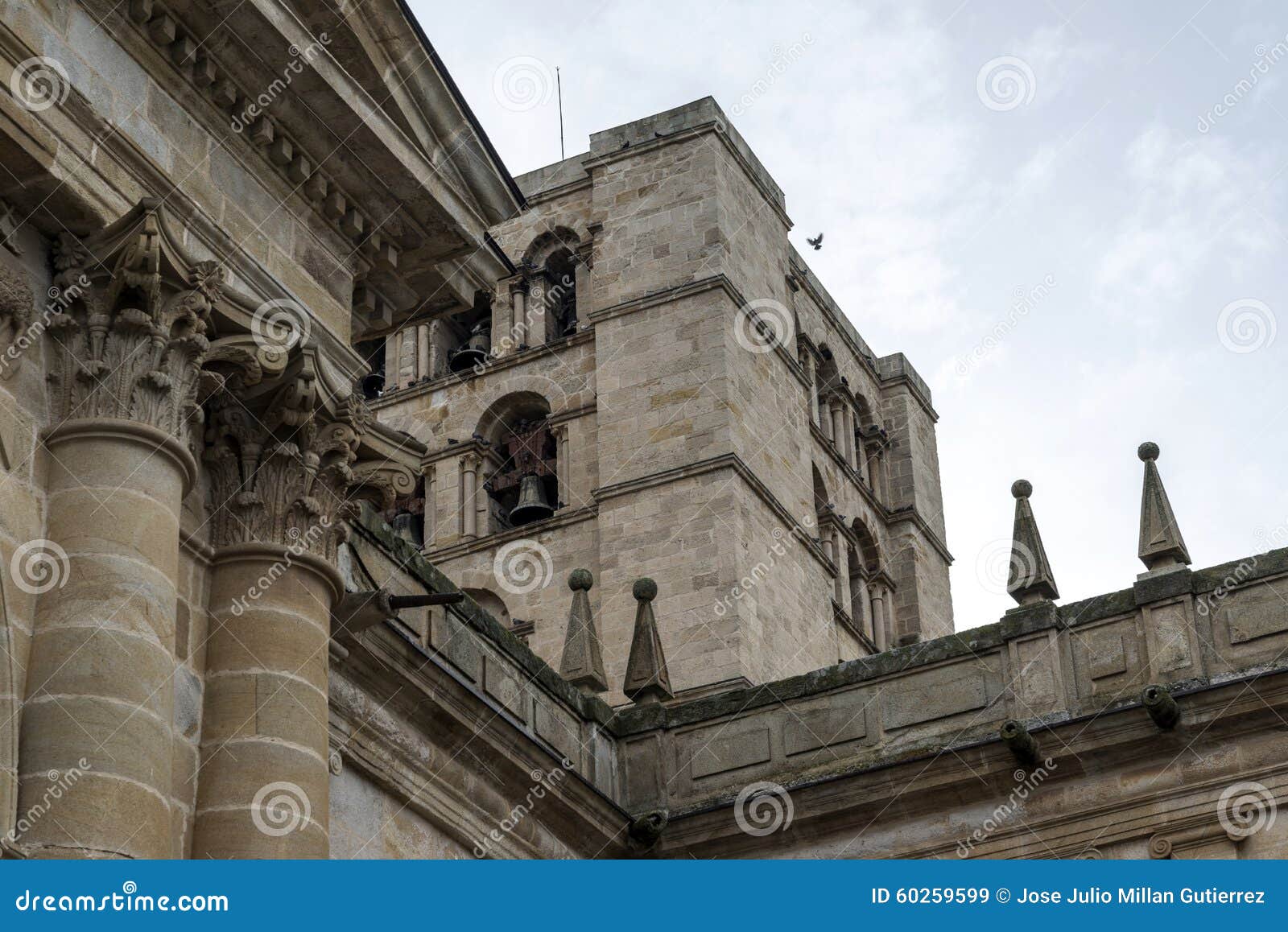 Zamora , cathedral stock image. Image of cathedral, zamora - 60259599