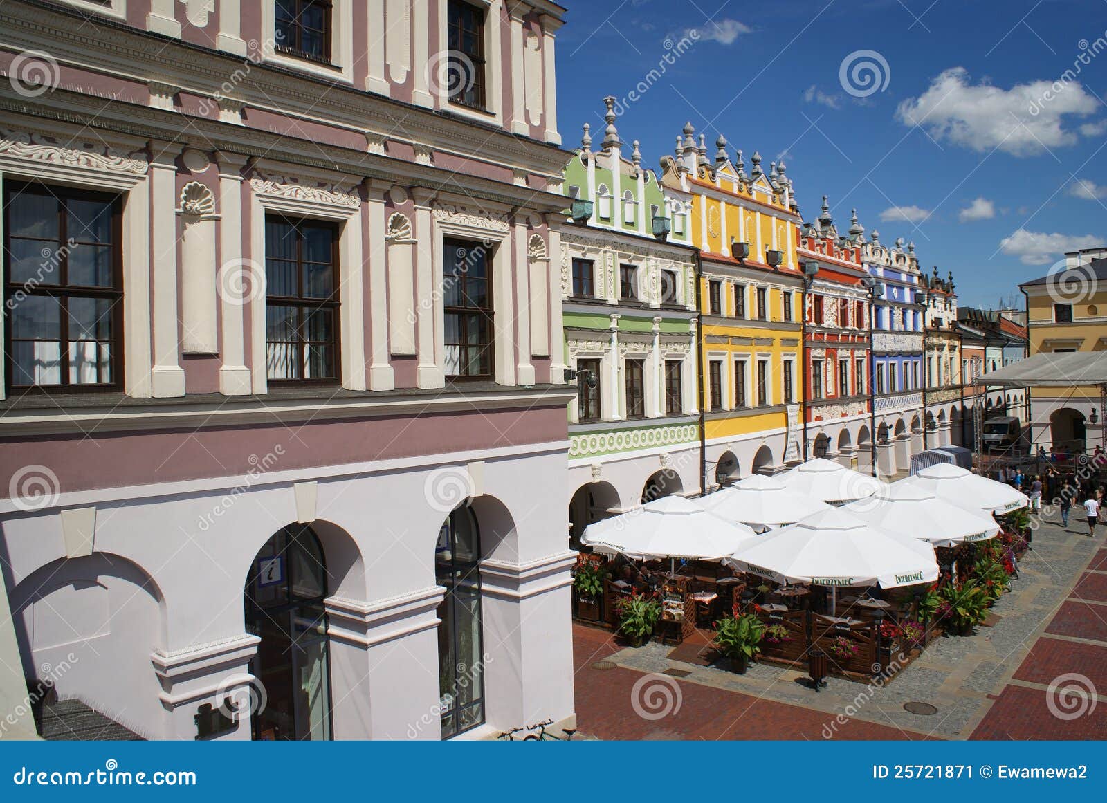 Zamosc Unesco city Poland editorial photo. Image of unesco - 25721871
