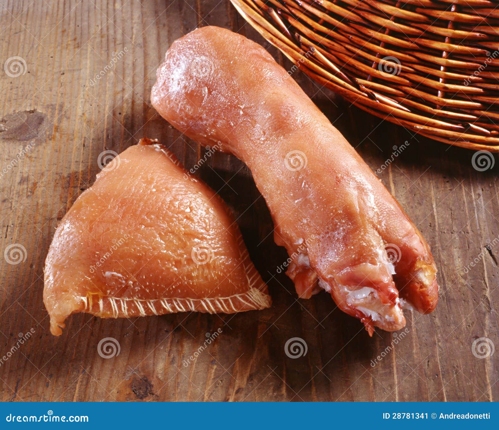 Zampone or pigs trotter stock image. Image of maiale - 28781341