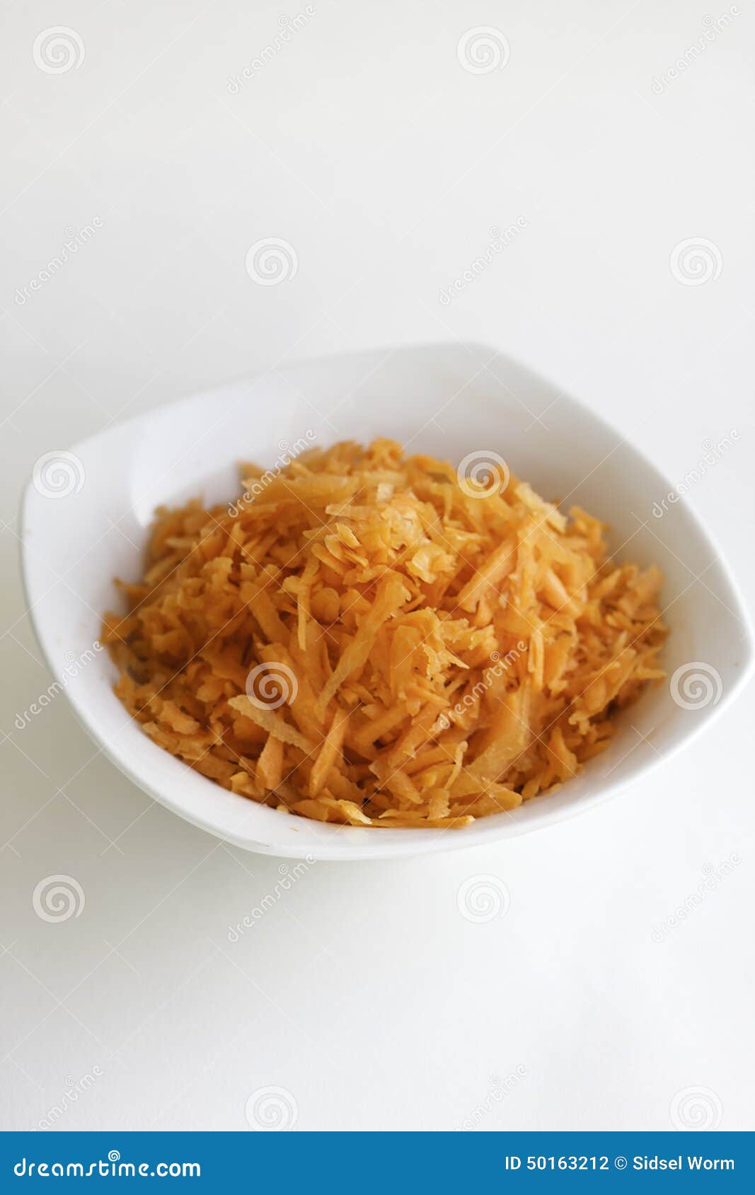 Zanahoria rallada foto de archivo. Imagen de rallado - 50163212