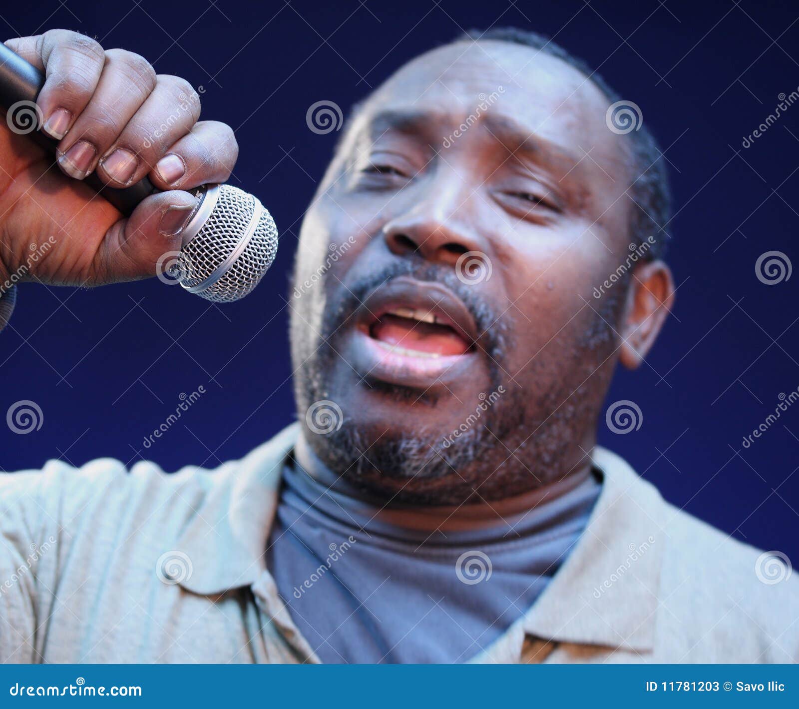 Zanger stock afbeelding. Afbeelding bestaande uit mens - 11781203