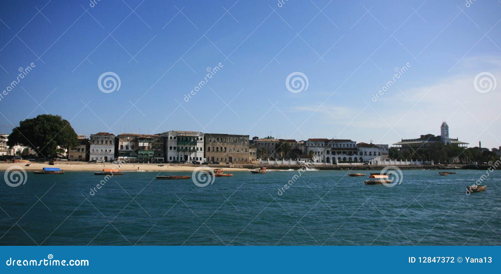 Zanzibar Land stock photo. Image of holiday, dhow, nautical - 12847372