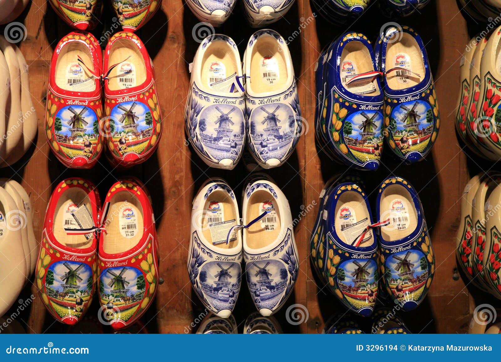 Zapatos Holandeses Tradicionales Foto de archivo - Imagen de chepa ...