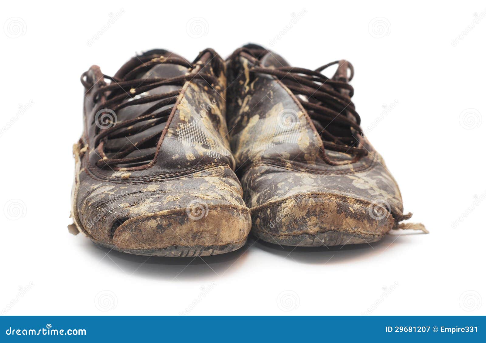 Zapatos sucios imagen de archivo. Imagen de fango, zapato - 29681207