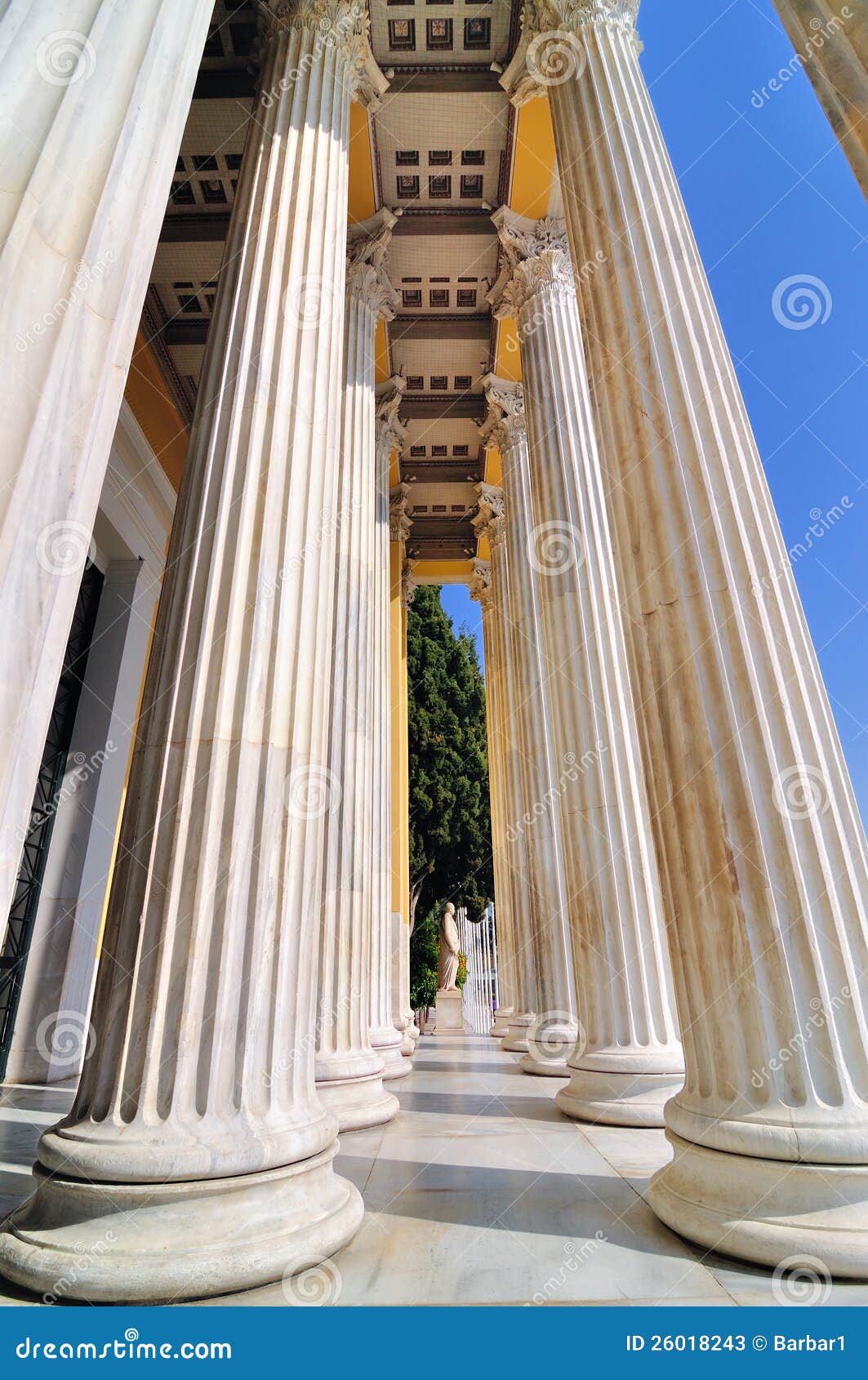 Zappeion stock image. Image of trip, mediterranean, europe - 26018243