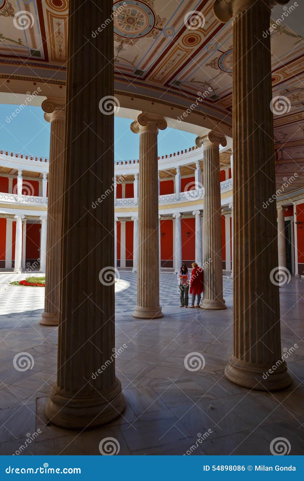 Zappeion, Athens. editorial photo. Image of columns, pillars - 54898086