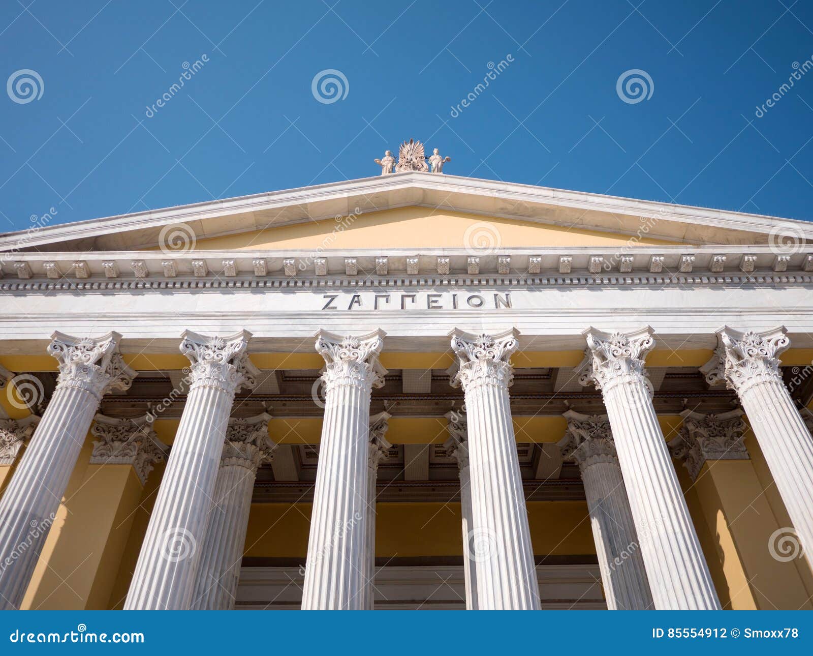 The Zappeion Hall in Athens Stock Photo - Image of city, touristic ...