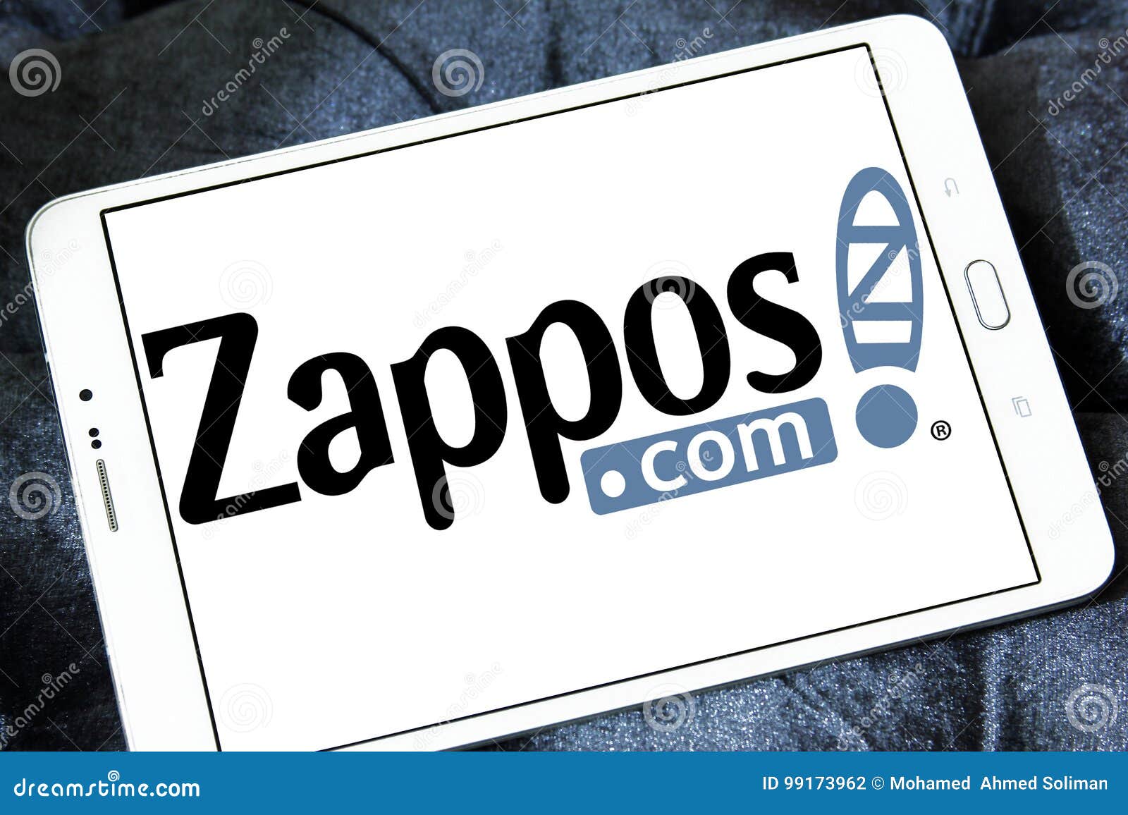 Zappos com logo fotografia editorial. Obraz złożonej z detalista - 99173962