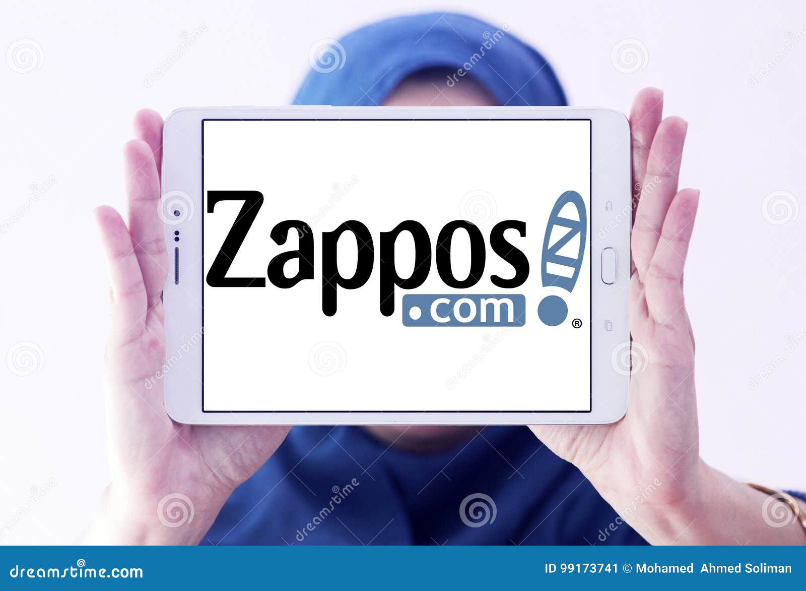 Zappos logotipo de COM foto editorial. Imagen de negocios - 99173741