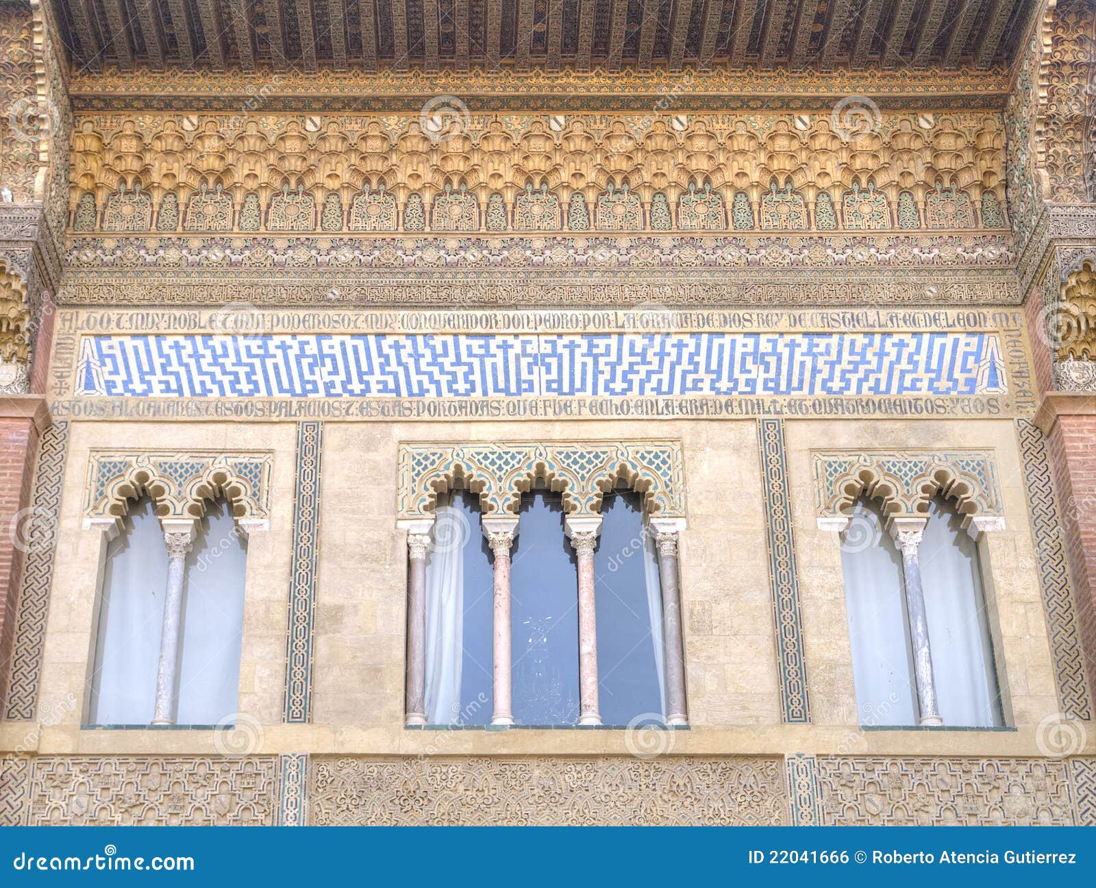 ZAR Del ¡de AlcÃ En Sevilla Foto de archivo - Imagen de drenaje ...