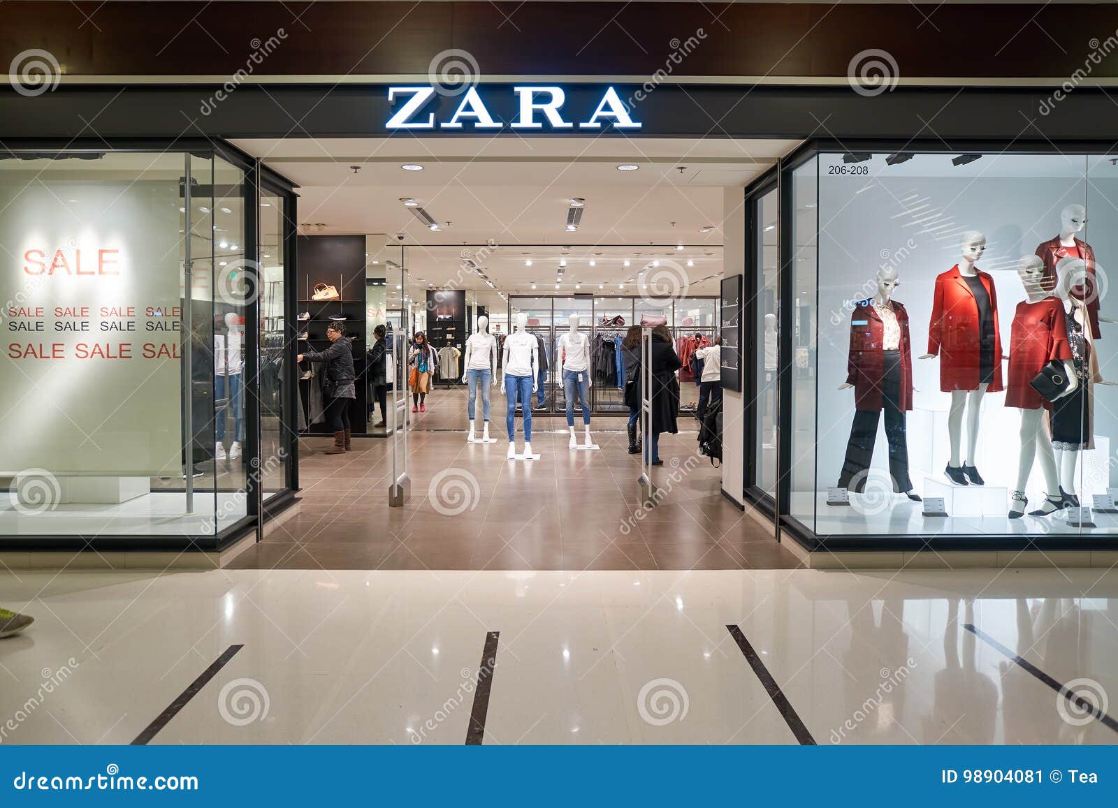 Zara fotografia editoriale. Immagine di marittimo, hong - 98904081