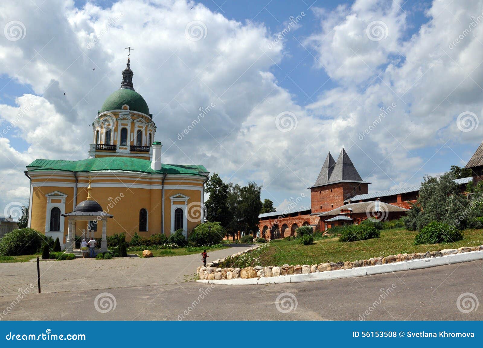 Zaraysk Kremlin stock photo. Image of cities, church - 56153508