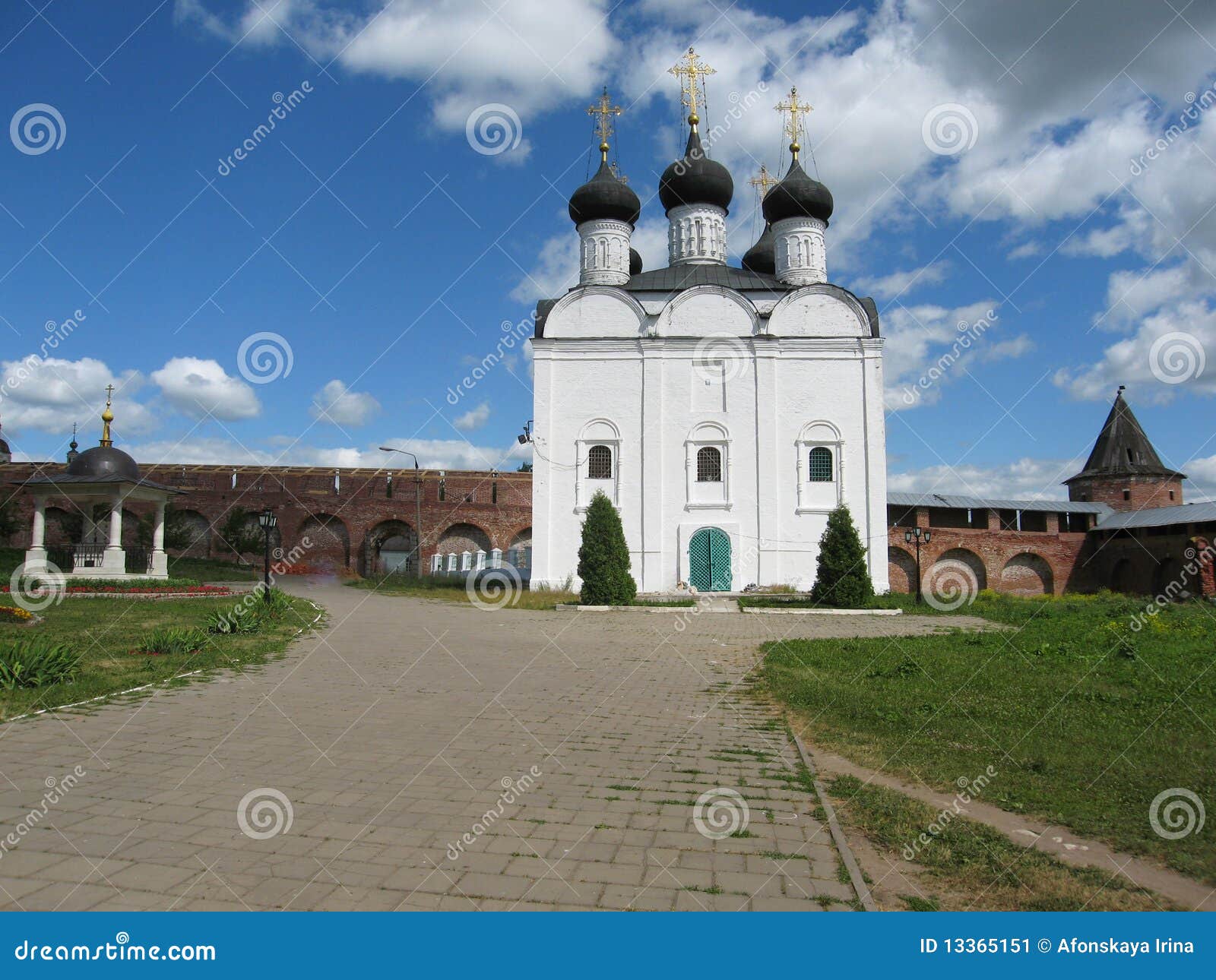 Zaraysk, Russia stock image. Image of christian, town - 13365151