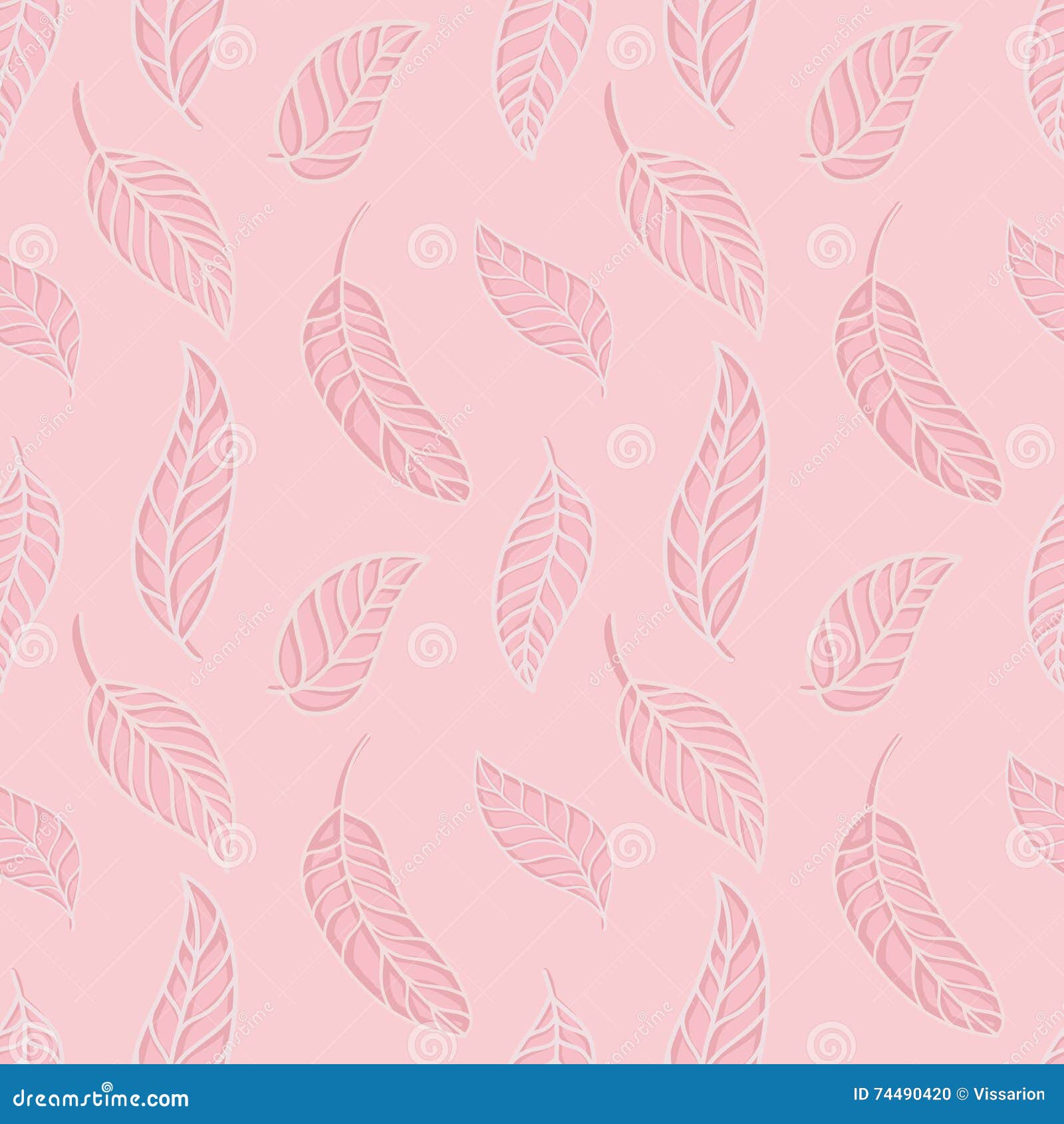 Zartes rosa Muster stock abbildung. Illustration von rosa - 74490420