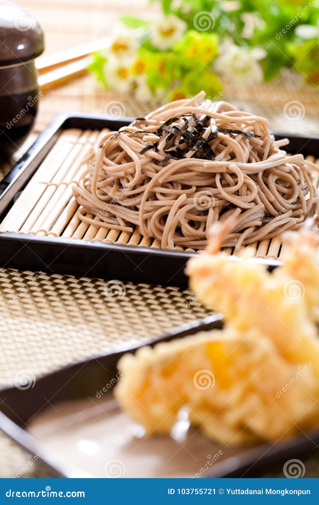 Zaru Soba imagen de archivo. Imagen de oriental, japonés - 103755721