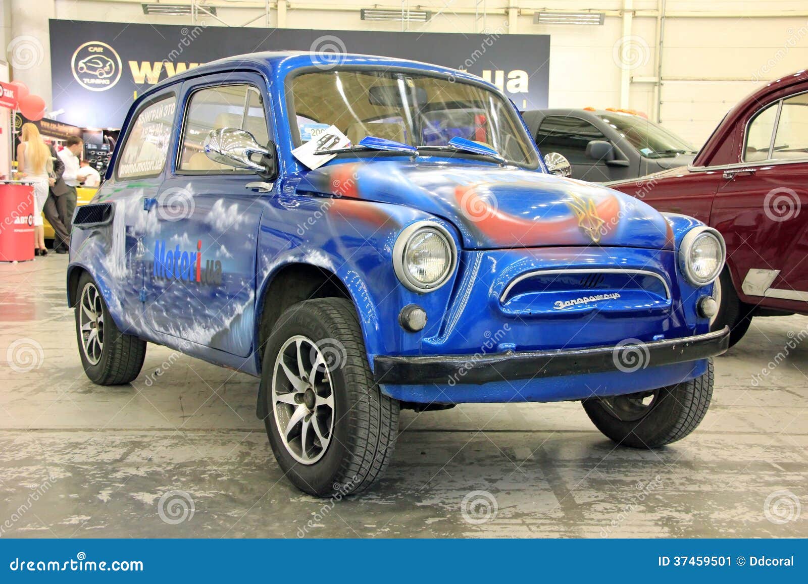 ZAZ 965 editorial photo. Image of classical, motorshow - 37459501