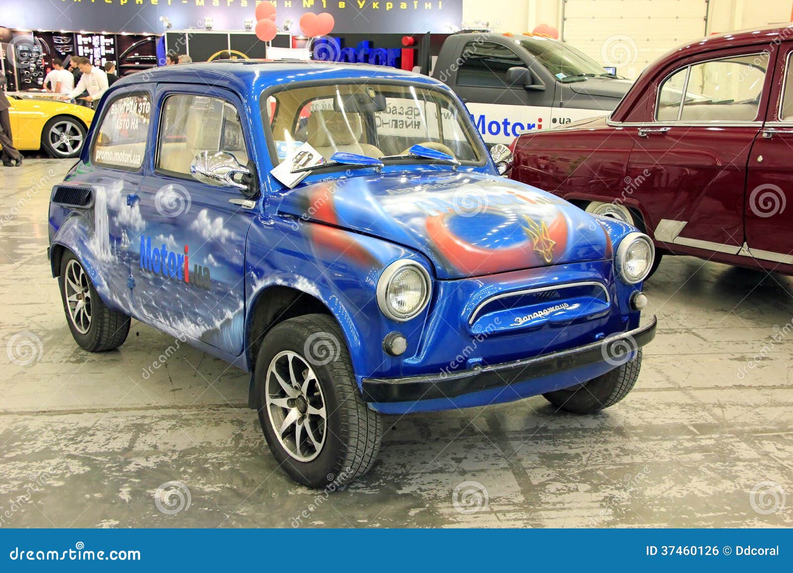 ZAZ 965 (Zaporozgets, Soviet-made Automobile) Editorial Image ...