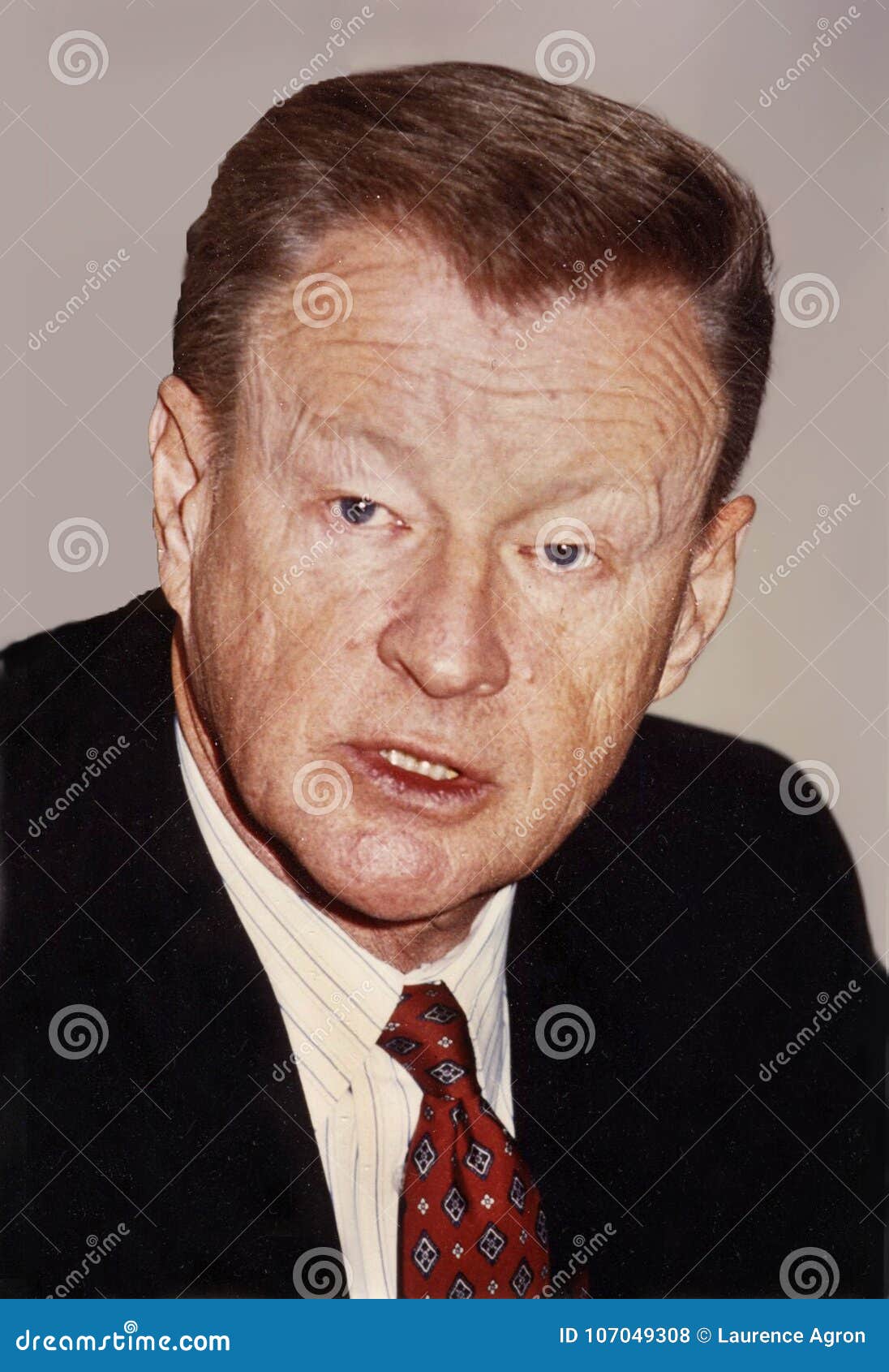 Zbigniew Brzezinski foto de archivo editorial. Imagen de conferenciante ...