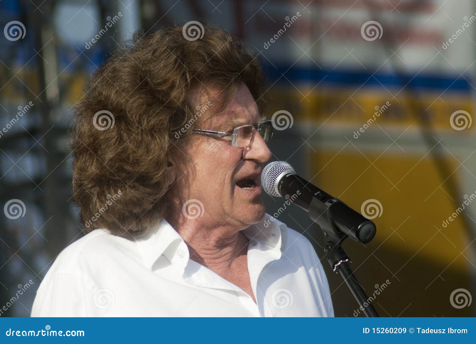 Zbigniew Wodecki editorial stock image. Image of audio - 15260209