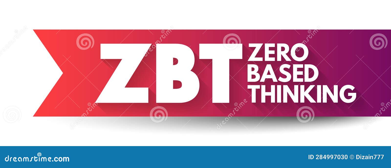 ZBB, Zero Based Budgeting. Concept With Keyword, People And Icons. Flat ...