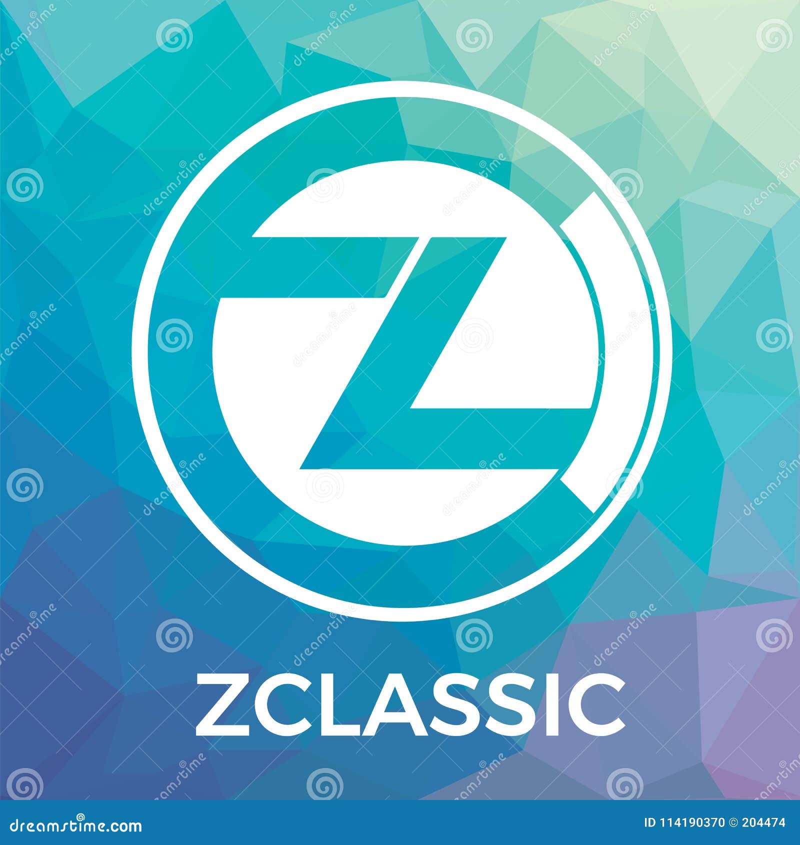 Zclassic ZCL Vector Logo. a Privacy and Selective Transparency of Money ...