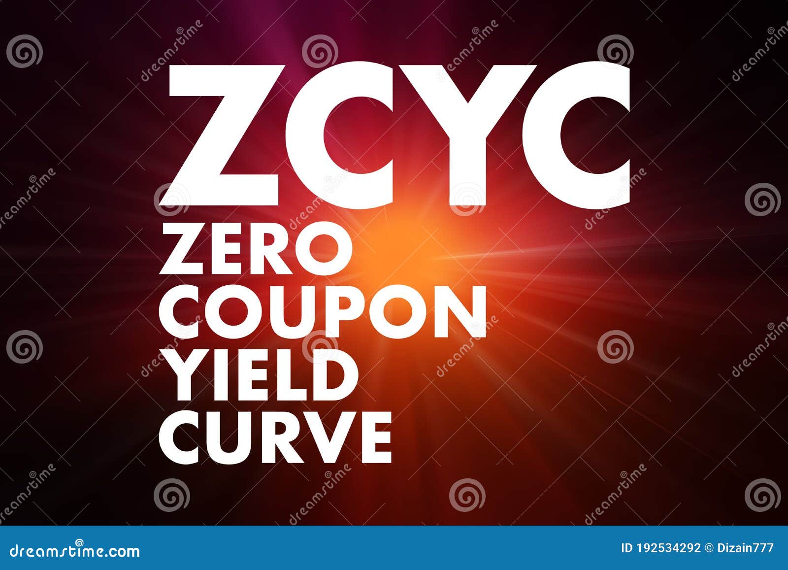Yield Curve Illustration With Graph And Flat Chart | CartoonDealer.com ...