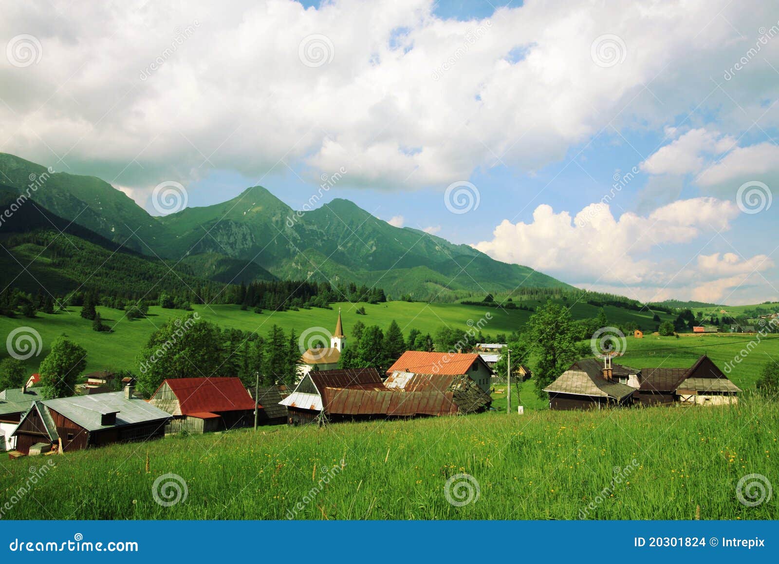 Zdiar - High Tatras stock photo. Image of travel, traditional - 20301824