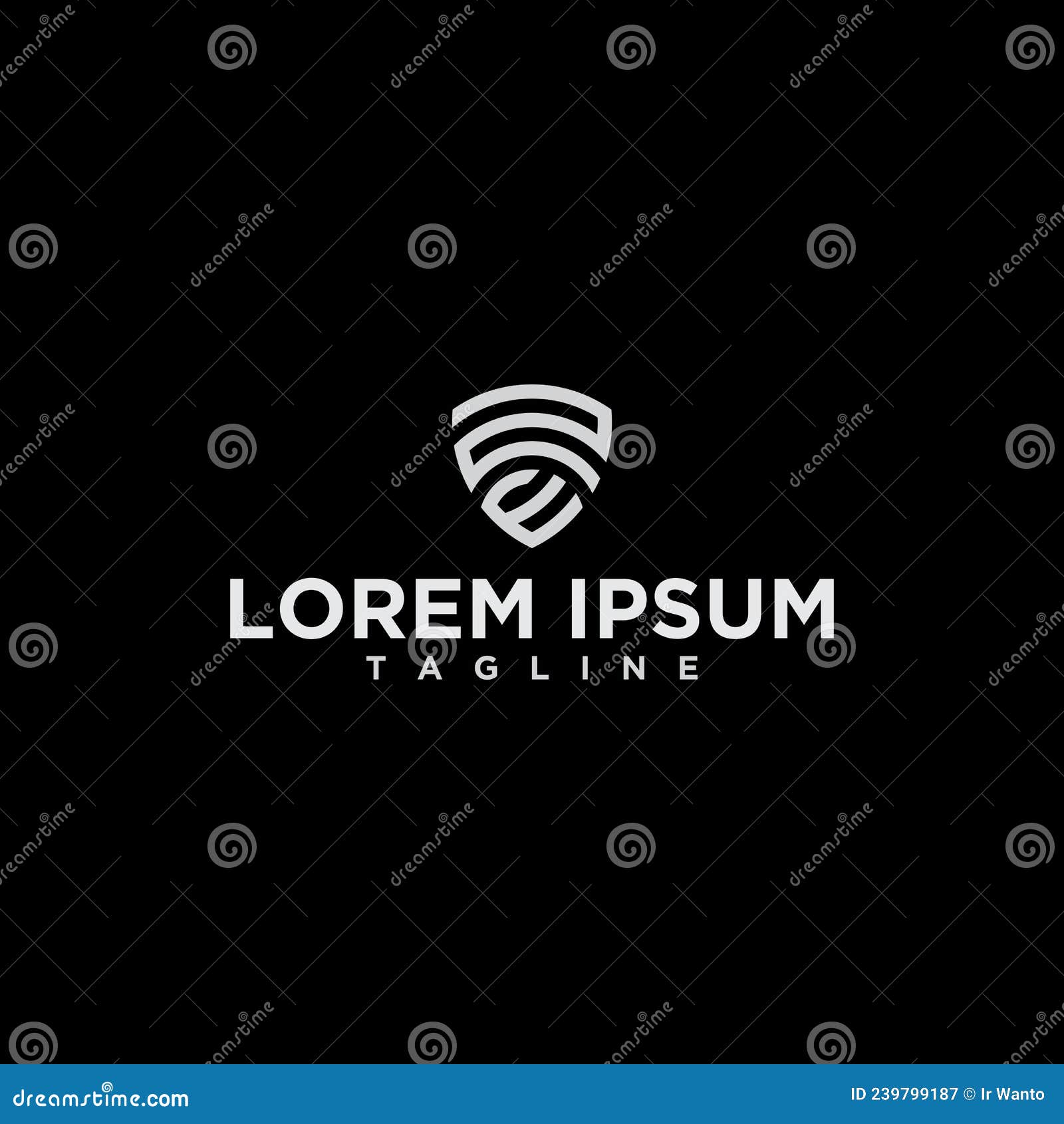 Ze or Ez Shield Logo Design Stock Vector - Illustration of decoration ...