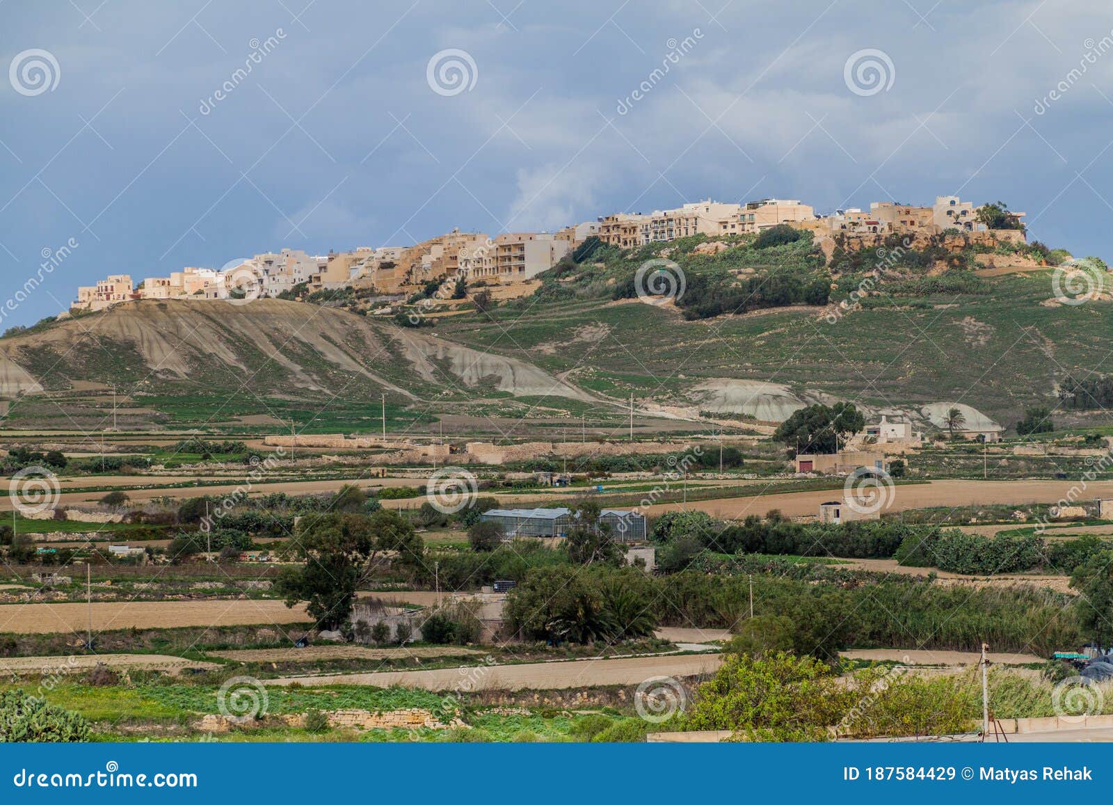 Zebbug Village on the Island of Gozo, Mal Stock Image - Image of europe ...
