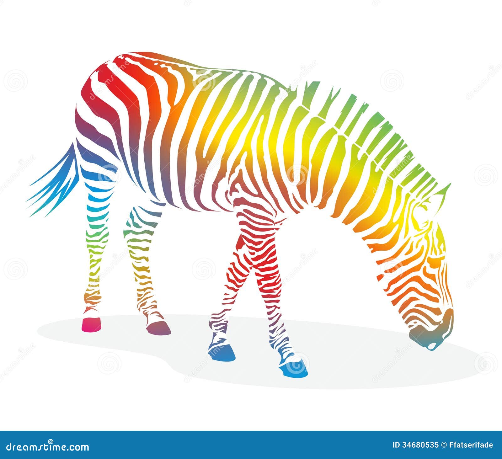 Zebra2406a stock illustration. Illustration of animal - 34680535