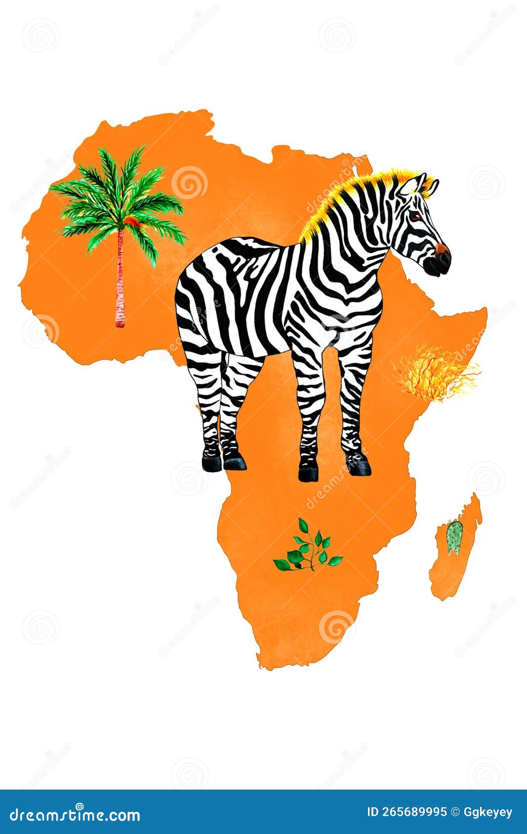 Zebras In Africa Map
