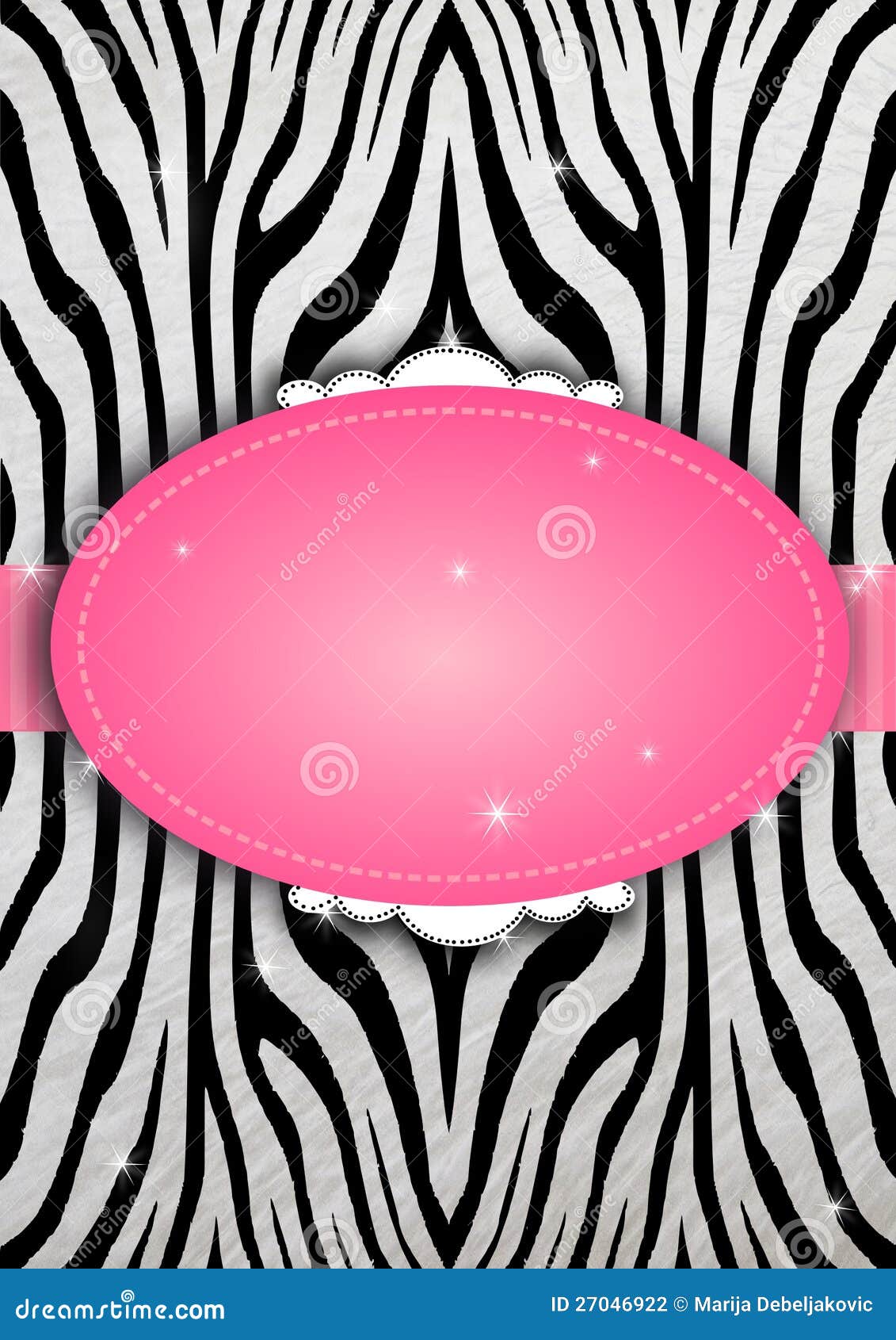 Zebra banner stock illustration. Illustration of abstract - 27046922