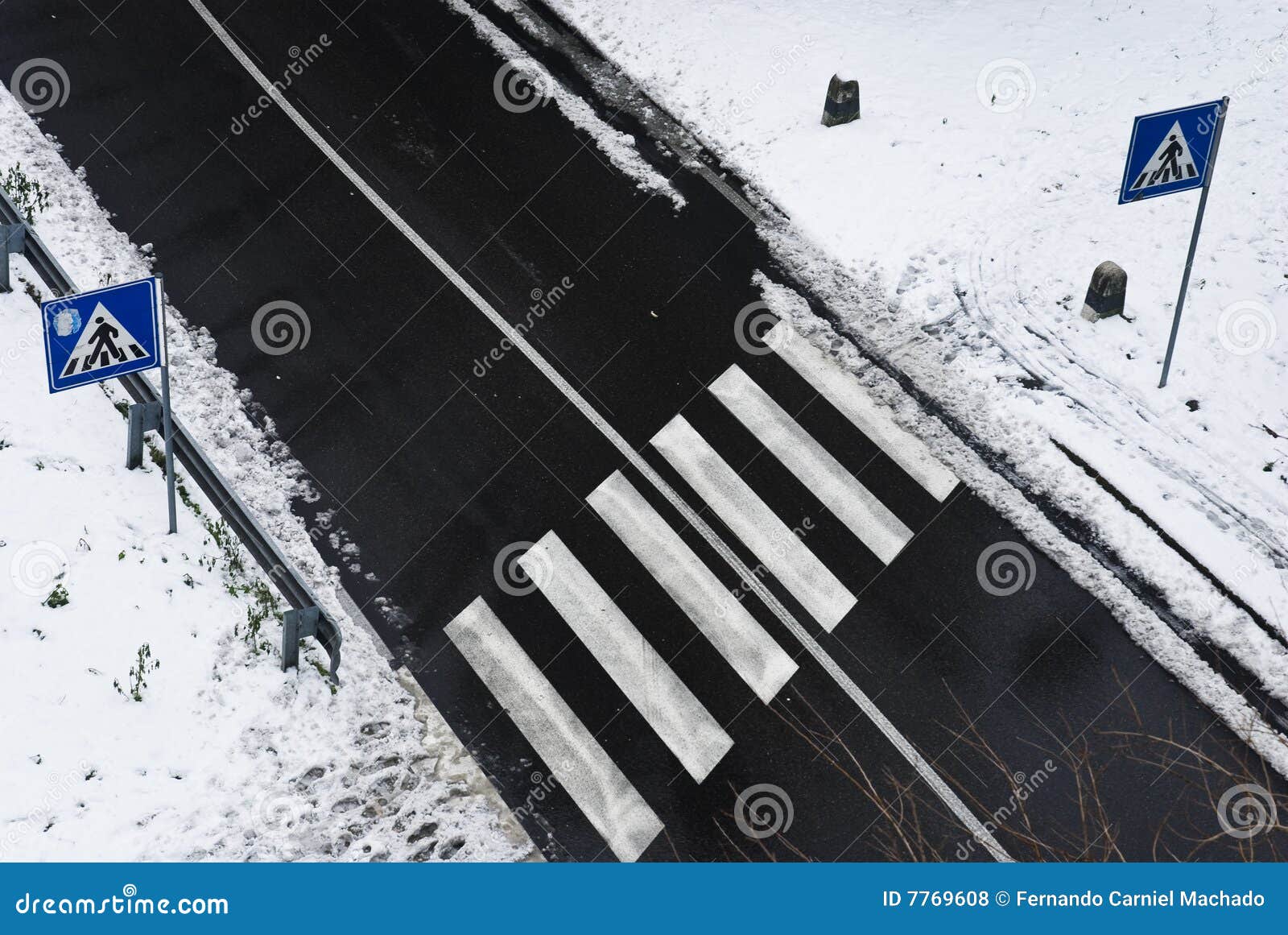 Zebra Cross Royalty Free Stock Photos - Image: 7769608