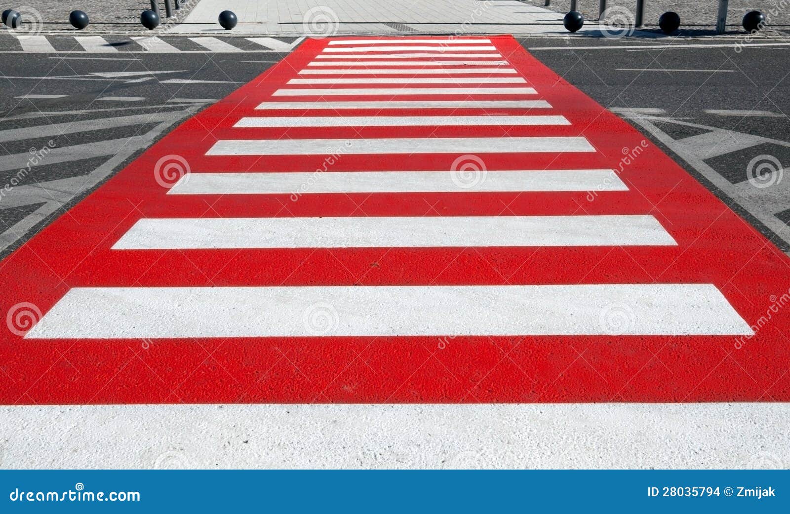 Zebra crossing stock photo. Image of strip, traffic, stripes - 28035794