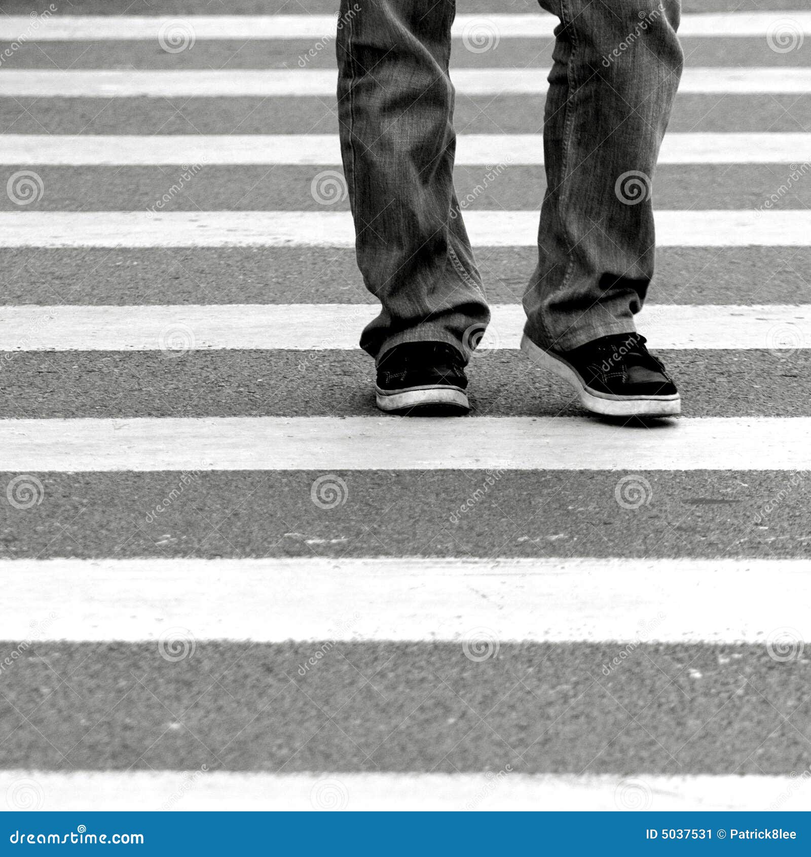 Zebra Crossing And Speed-bump On The Street Royalty-Free Stock Photo ...