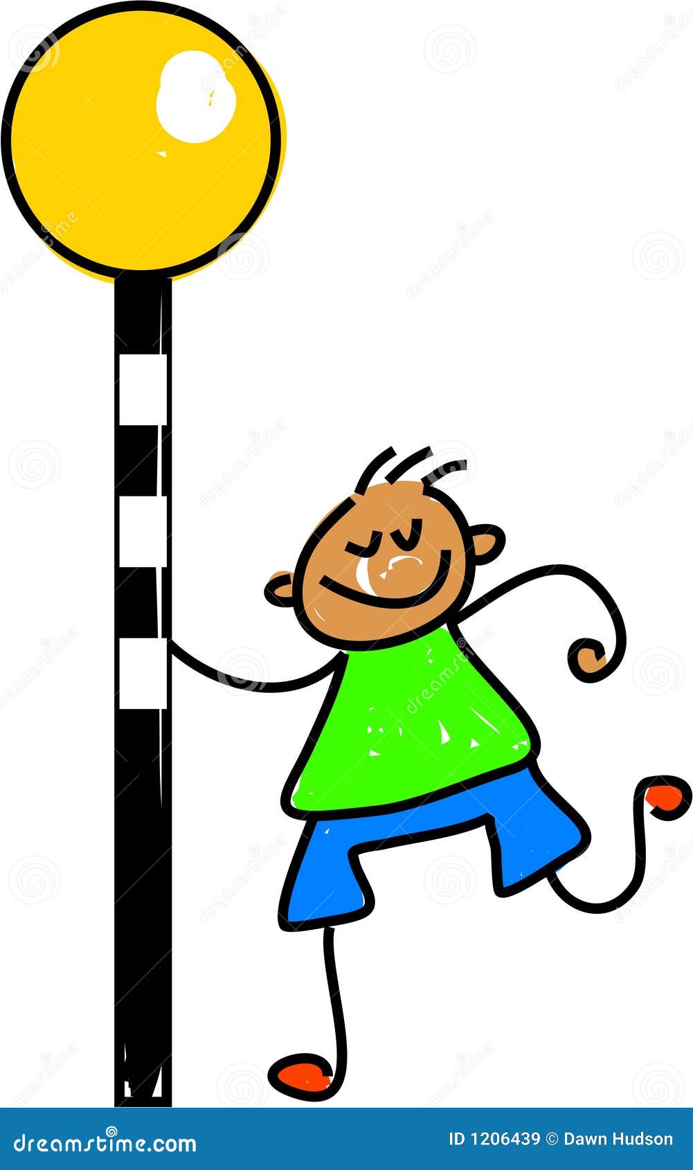Zebra crossing kid stock illustration. Illustration of illustrations ...