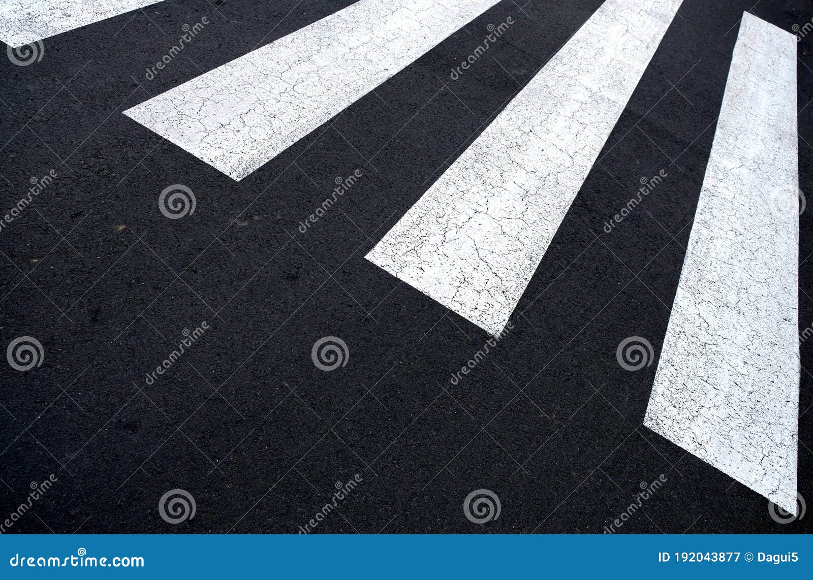 Zebra Crossing in the Street. Stock Image - Image of banner ...