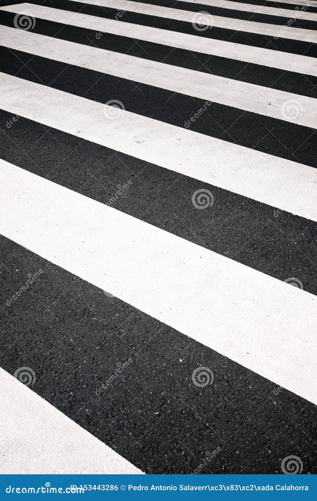 Zebra crossing view stock photo. Image of passage, public - 153443286
