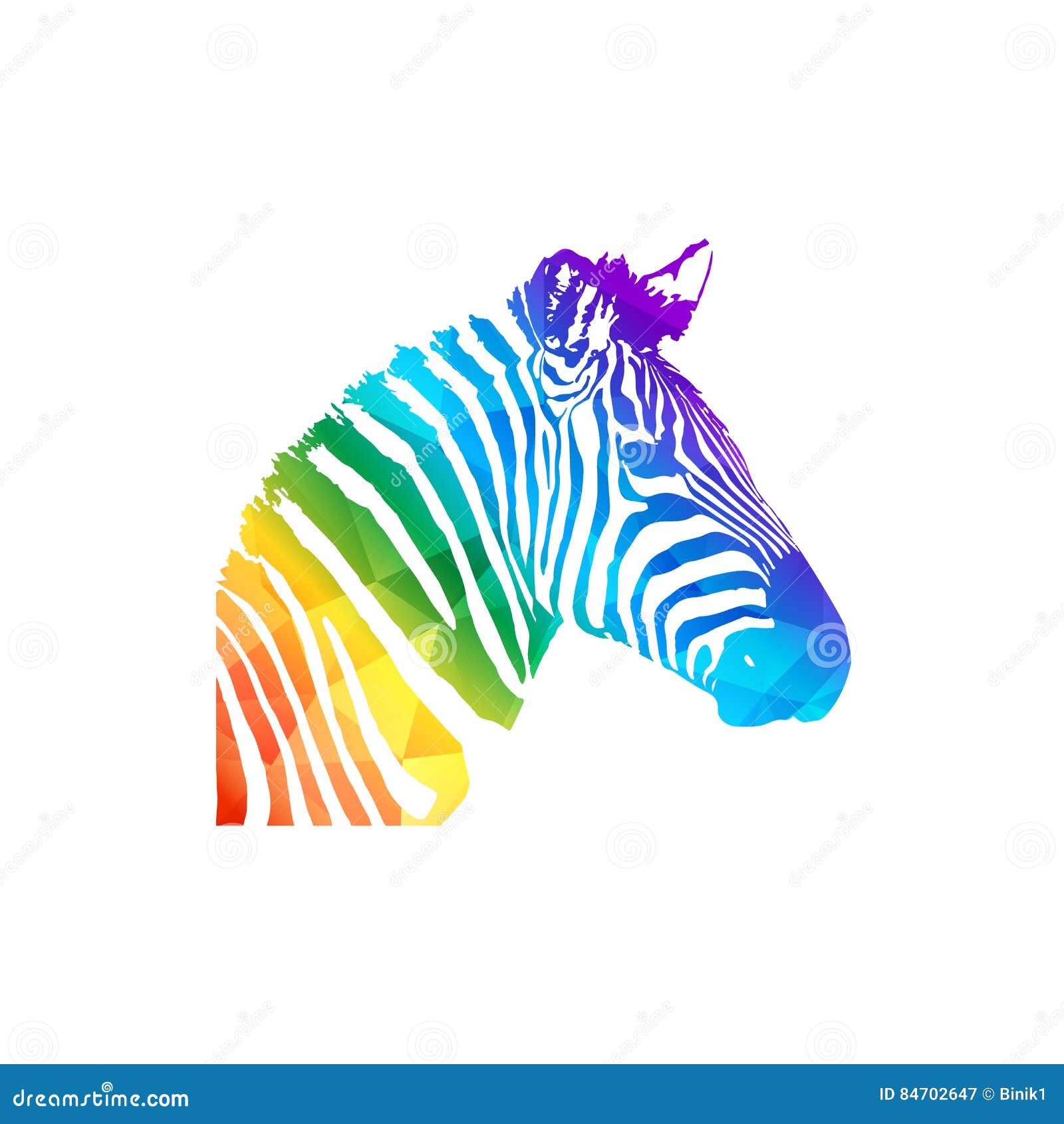 Zebra icon vector stock vector. Illustration of silhouette - 84702647