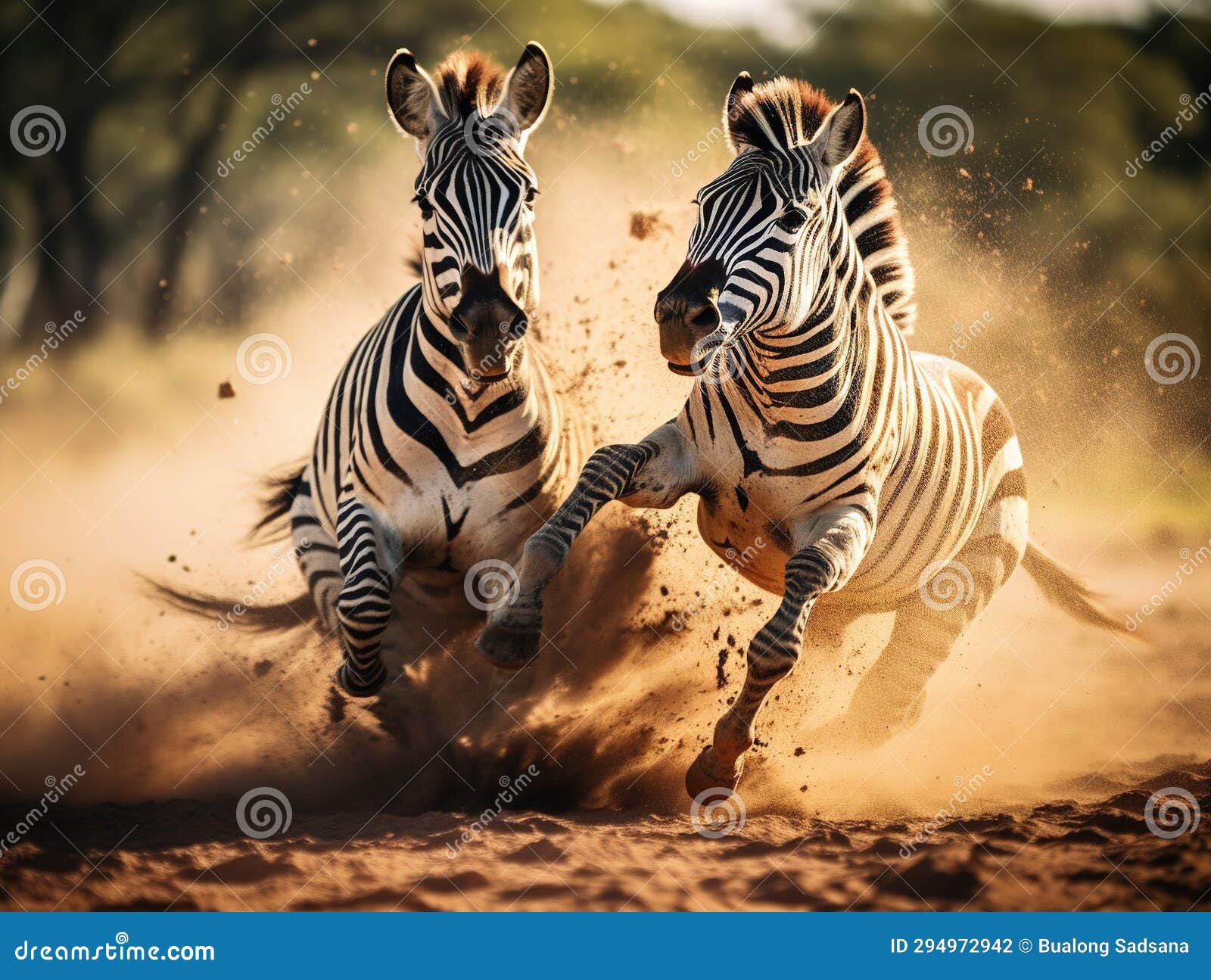 Zebra Kick in the Made with Generative AI Illustration Stock ...